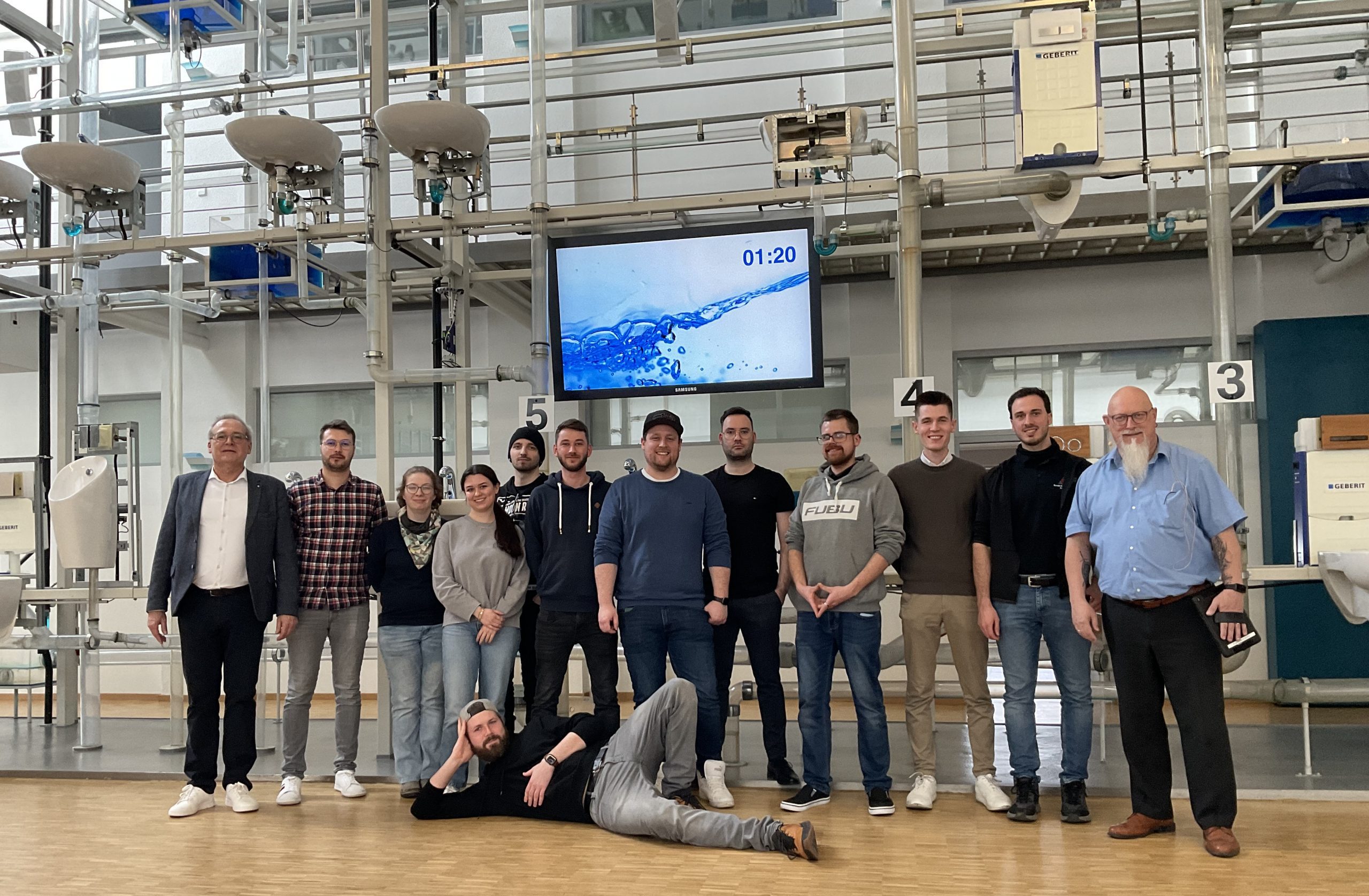 SA3 bei Geberit in Pfullendorf - Heinrich Meidinger Schule